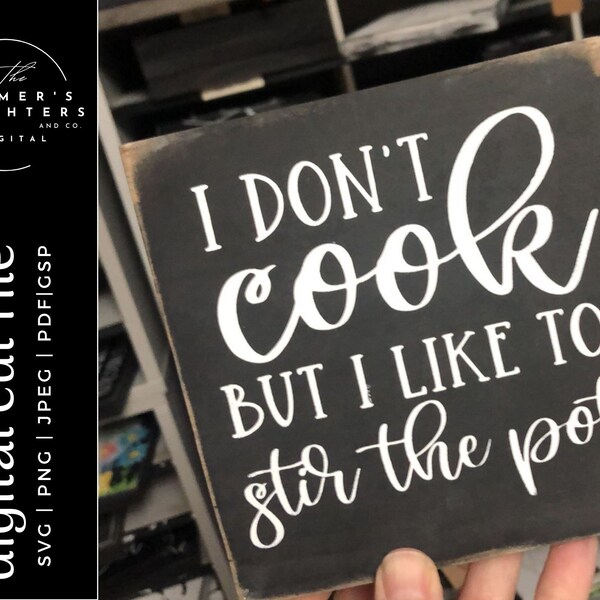 Stir the Pot Svg - Etsy