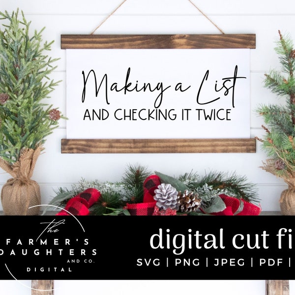 Checking It Twice - Etsy