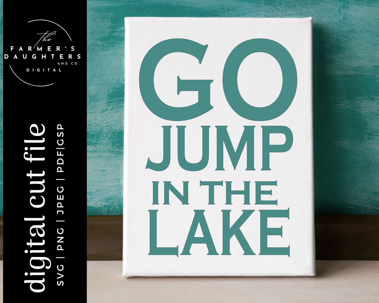 Go Jump in the Lake Svg, Cabin Svg, Summer Svg, Lake Svg, Summer Svg at ...