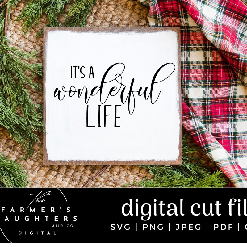 Its a Wonderful Life - Etsy