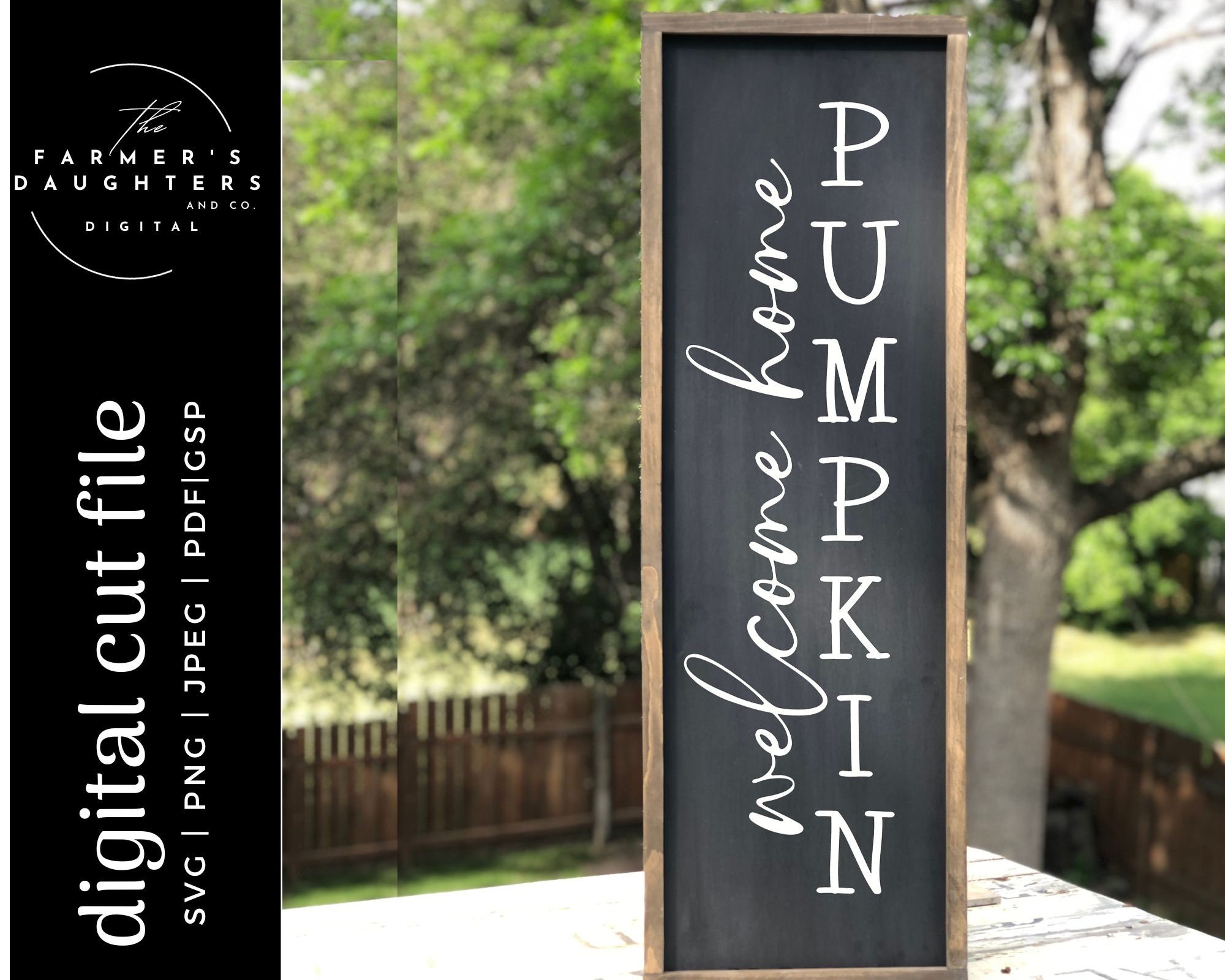 Welcome Home Pumpkin SVG Fall Sign Svgfall Saying Svgfall - Etsy