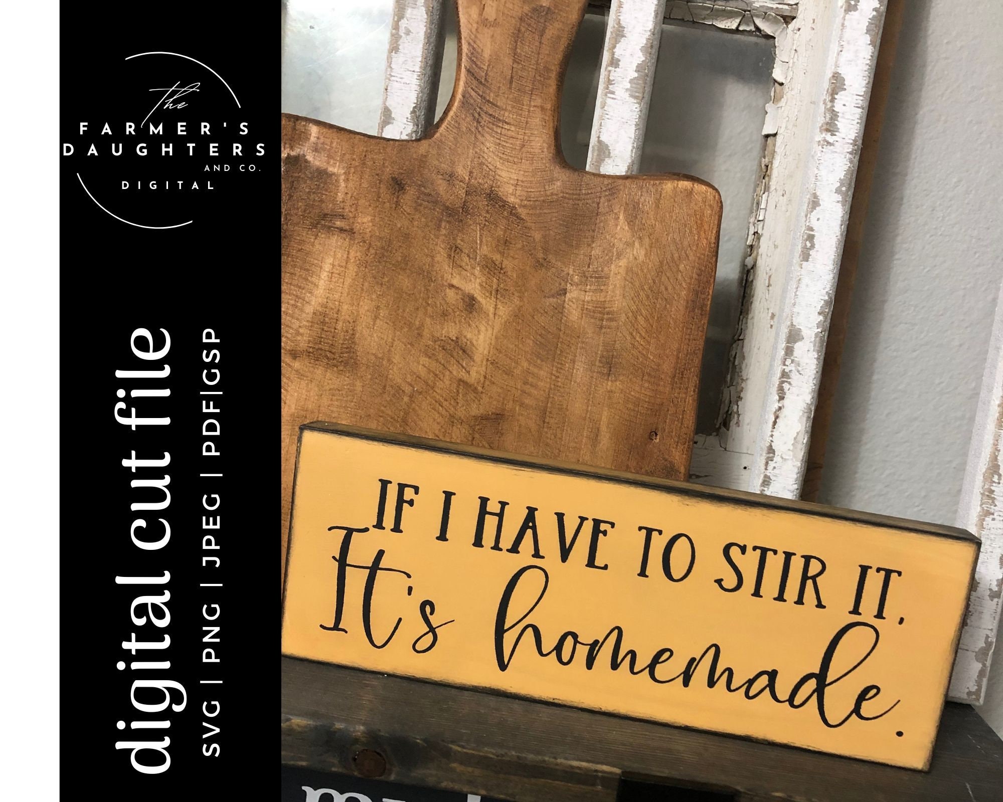 If I Have to Stir It, It's Homemade SVG / Cut File / Cricut / Funny ...