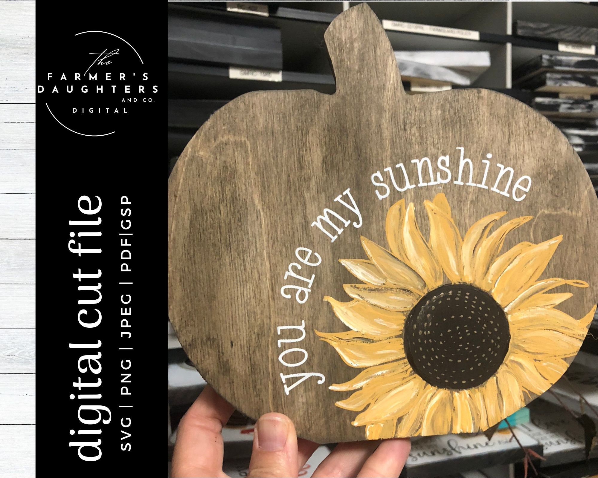 You Are My Sunshine SVG Printable JPG Files Cut File for Cricut and ...