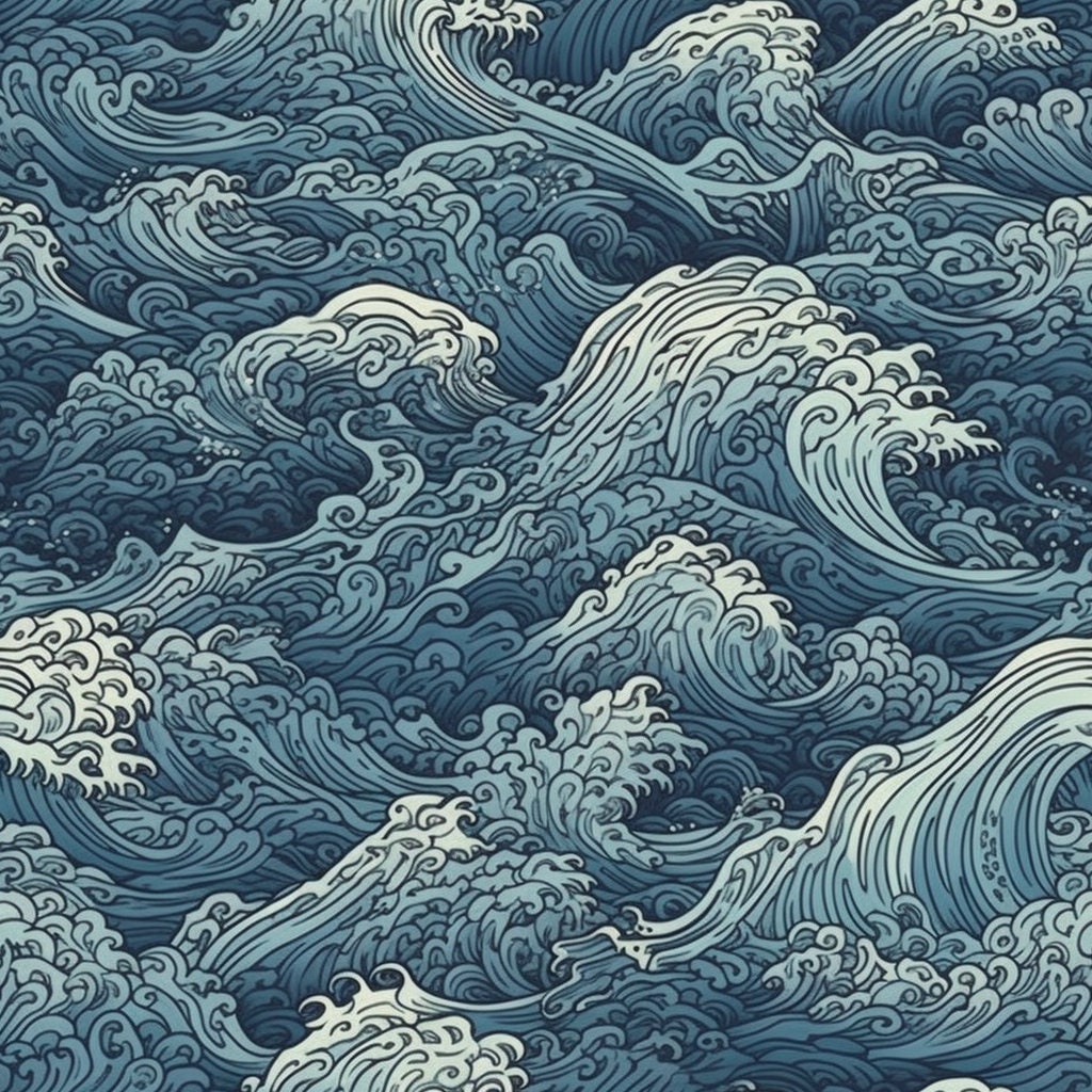 Beautiful Ocean Waves - Etsy