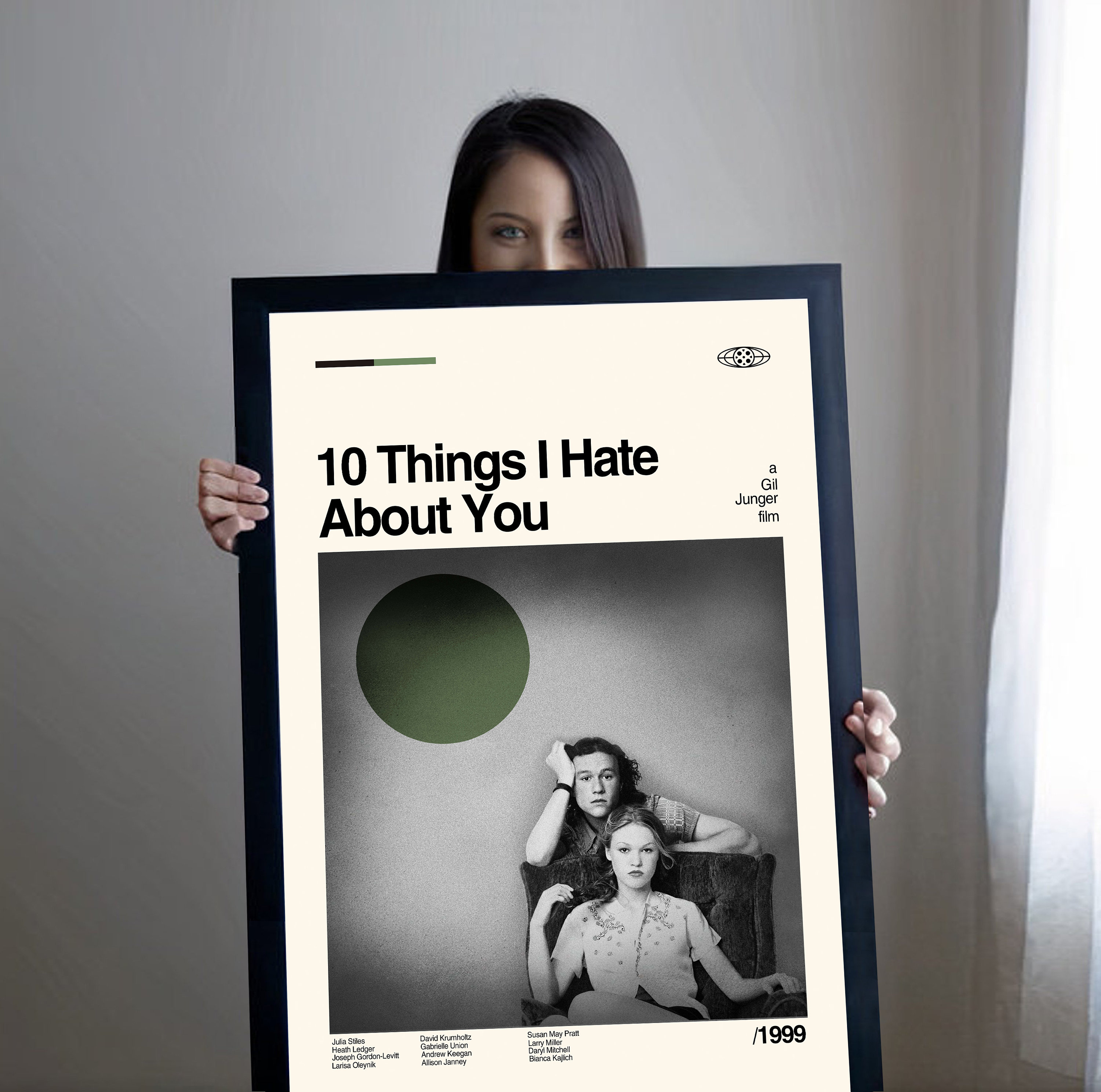 10 Things I Hate About You Poster, 10 Things Print, I Hate About You ...
