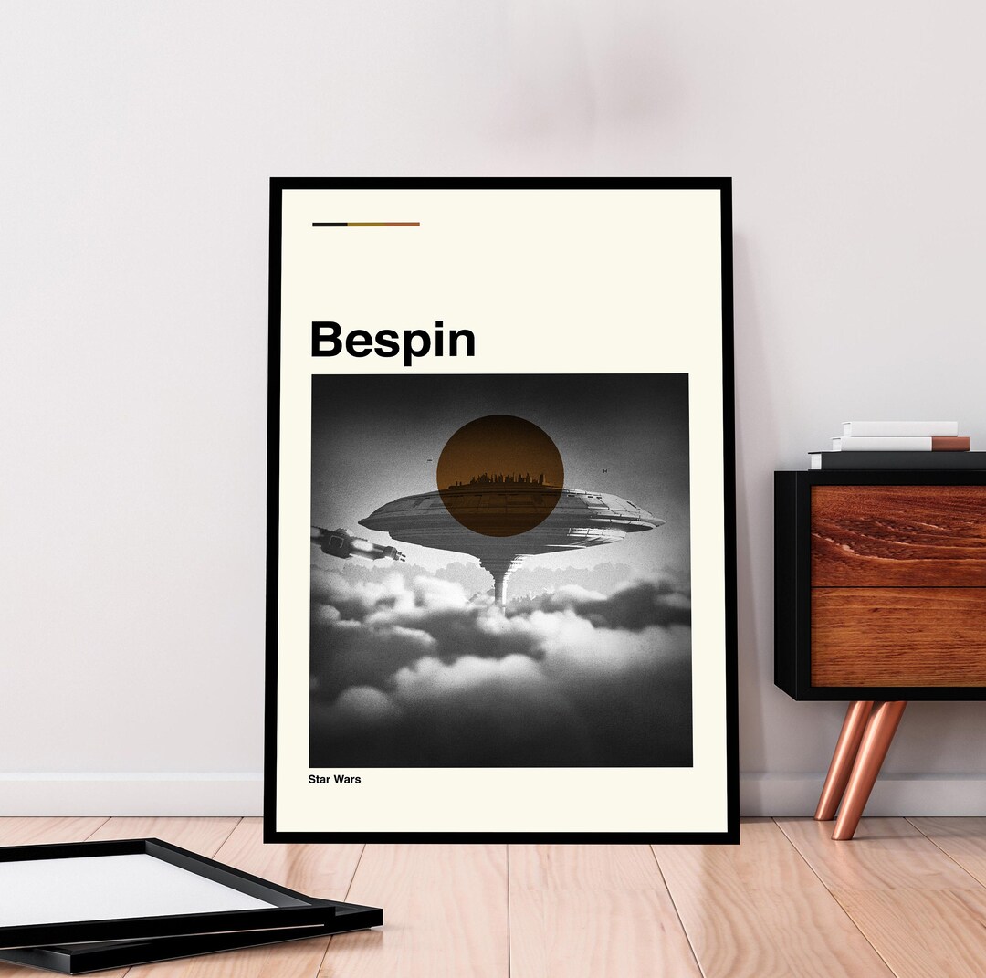 Bespin Movie Poster Star Wars Poster Retro Movie Retro - Etsy