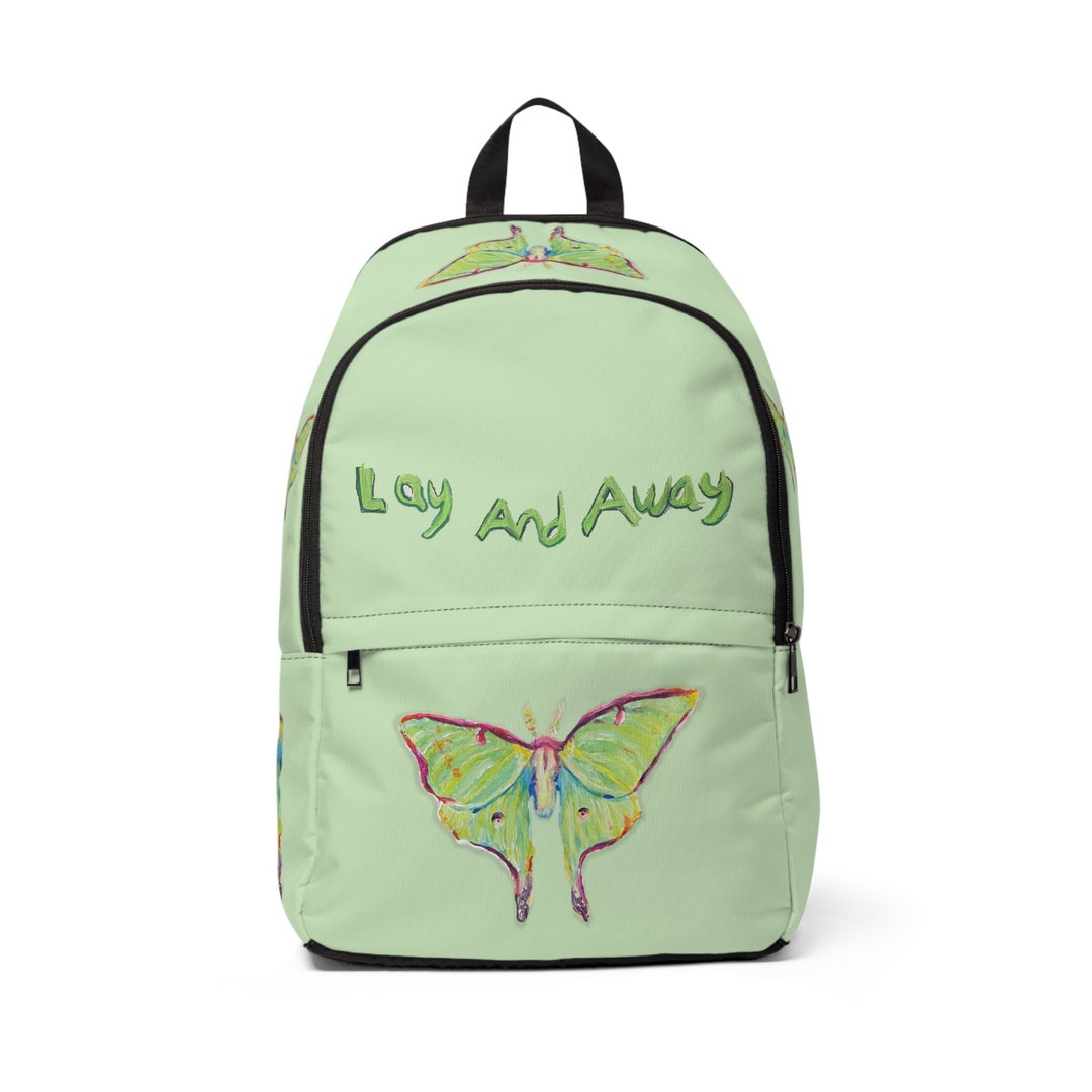 Luna Moth Fabric Backpack - Etsy