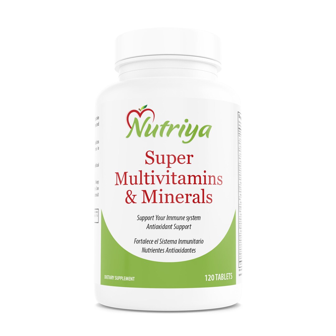 Nutriya Super Multivitamins and Minerals - Etsy