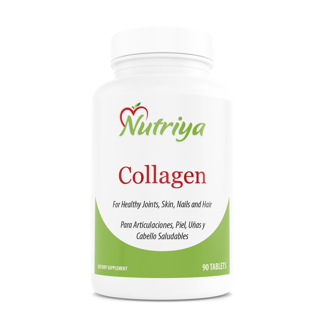 Collagen (colágeno) - 90 Tablets - 1,000 Mg per Serving - Etsy