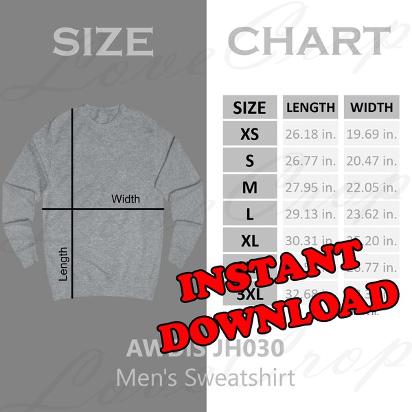 Awdis Jh030 Mockup - Etsy