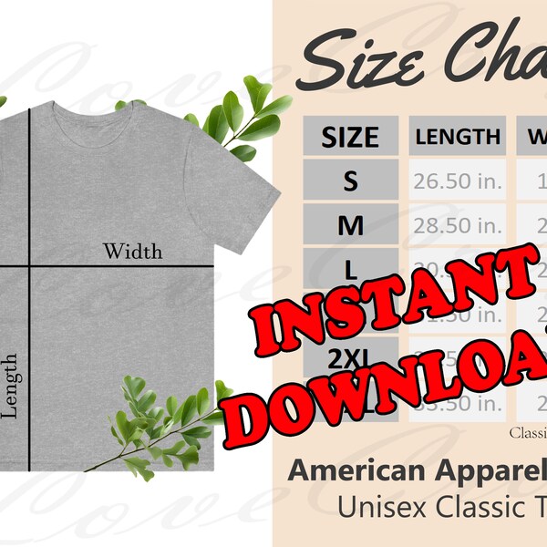 Apparel 1301 Guide - Etsy