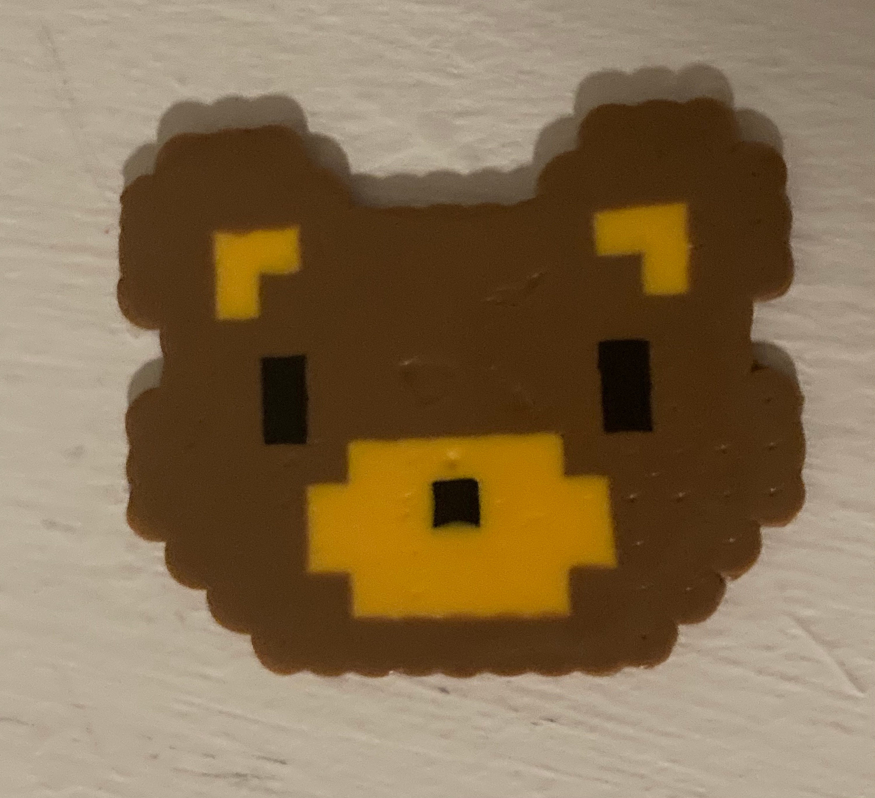 Brown Bear Perler Bead - Etsy