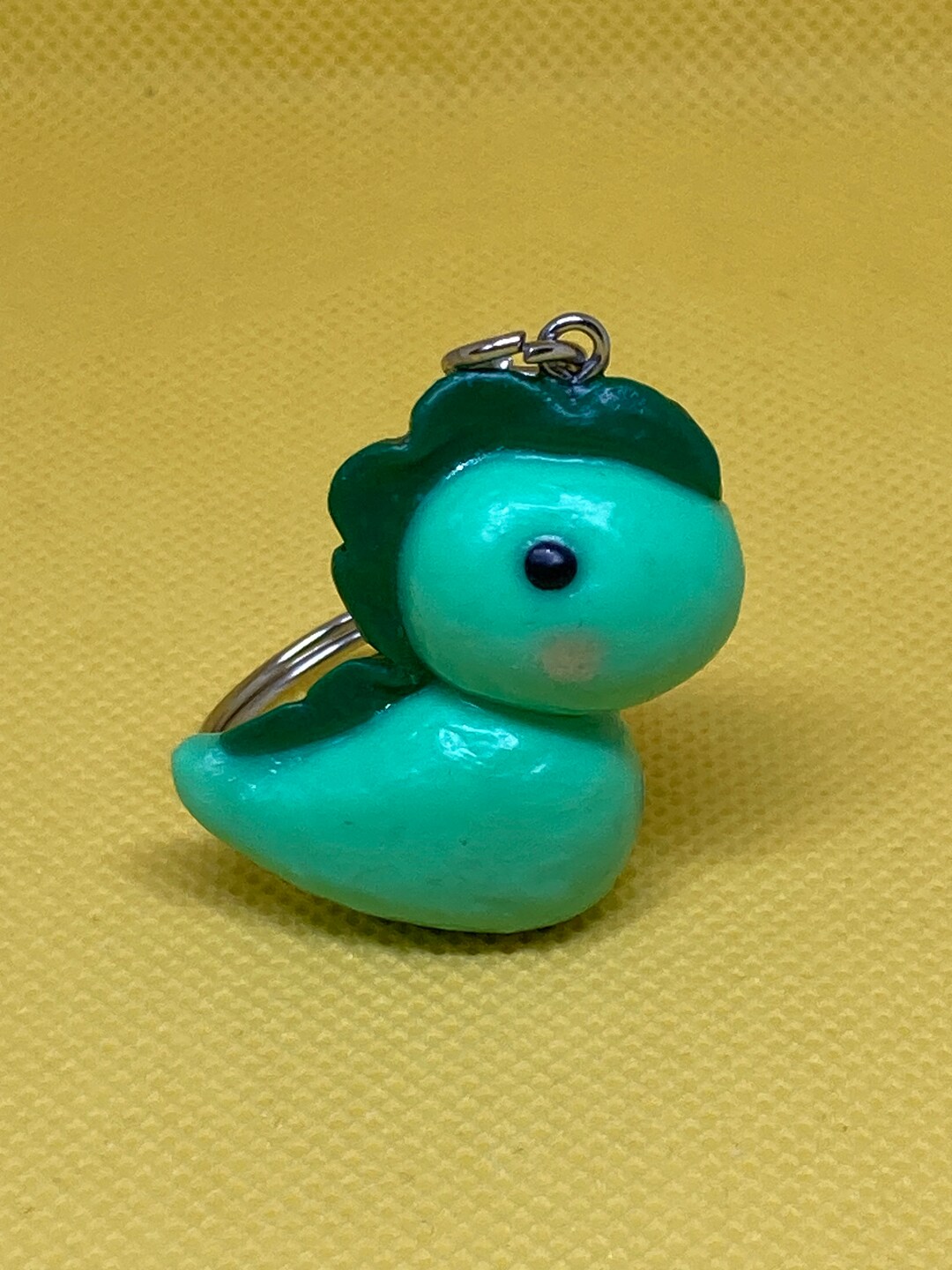 Dinosaur Keychain - Etsy