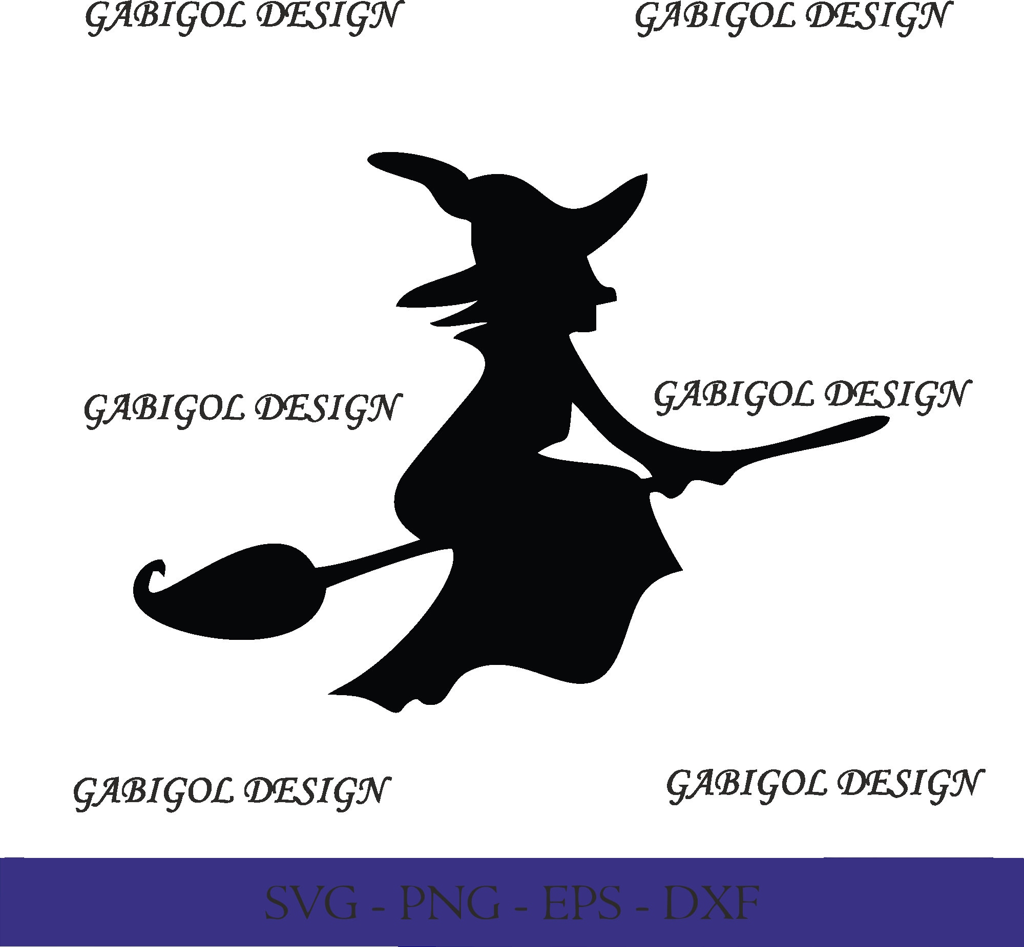 Witch SVG, Witch Flying Silhouette Clipart SVG, Wicked Witch Clipart ...