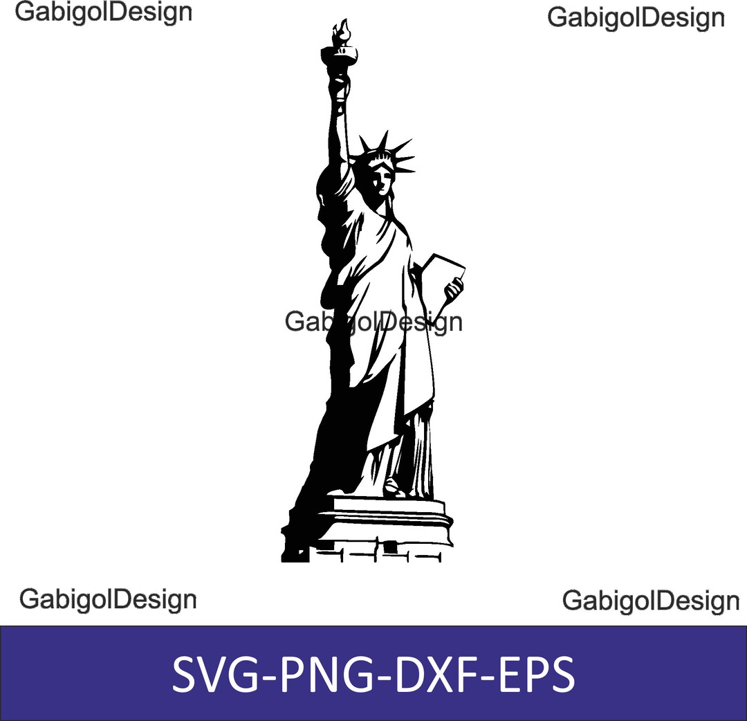 Statue of Liberty United States of America Landmark Icon Clipart ...
