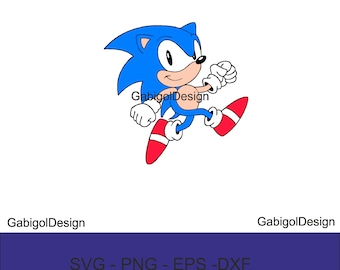 Sonic the Hedgehog SVG, Sonic SVG, Layered Sonic SVG Bonus Sonic Svg - Etsy