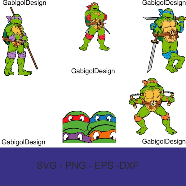 Ninja Turtles - Etsy