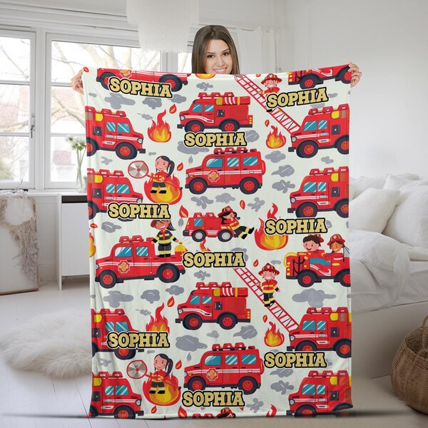 Fireman Blanket - Etsy