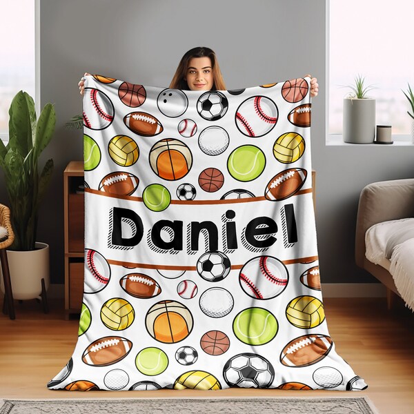 Sports Blanket - Etsy