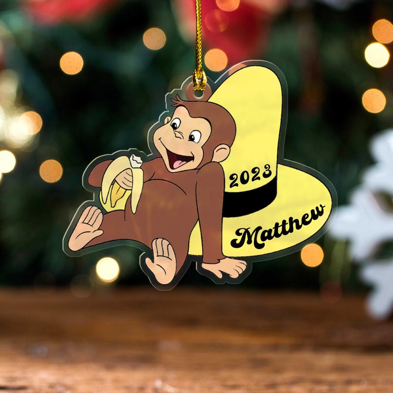 Curious George Decor - Etsy