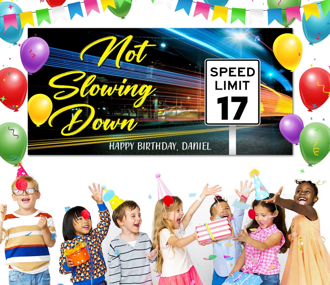 Birthday Banner, Drivers License Birthday Banner, Boy 16th Birthday ...