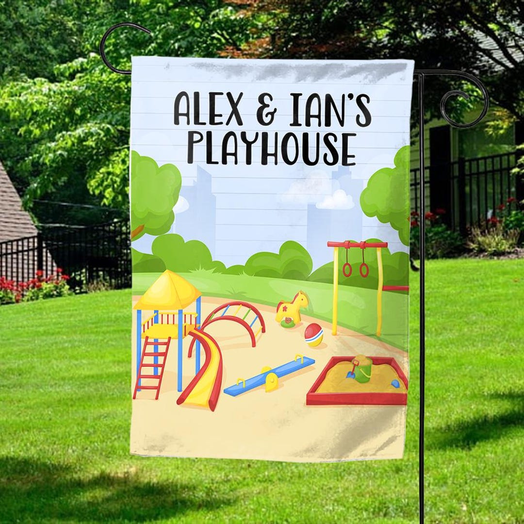 Playground Flag, Tree House Flag, S Fort Flag, S Clubhouse Flag, Yard ...