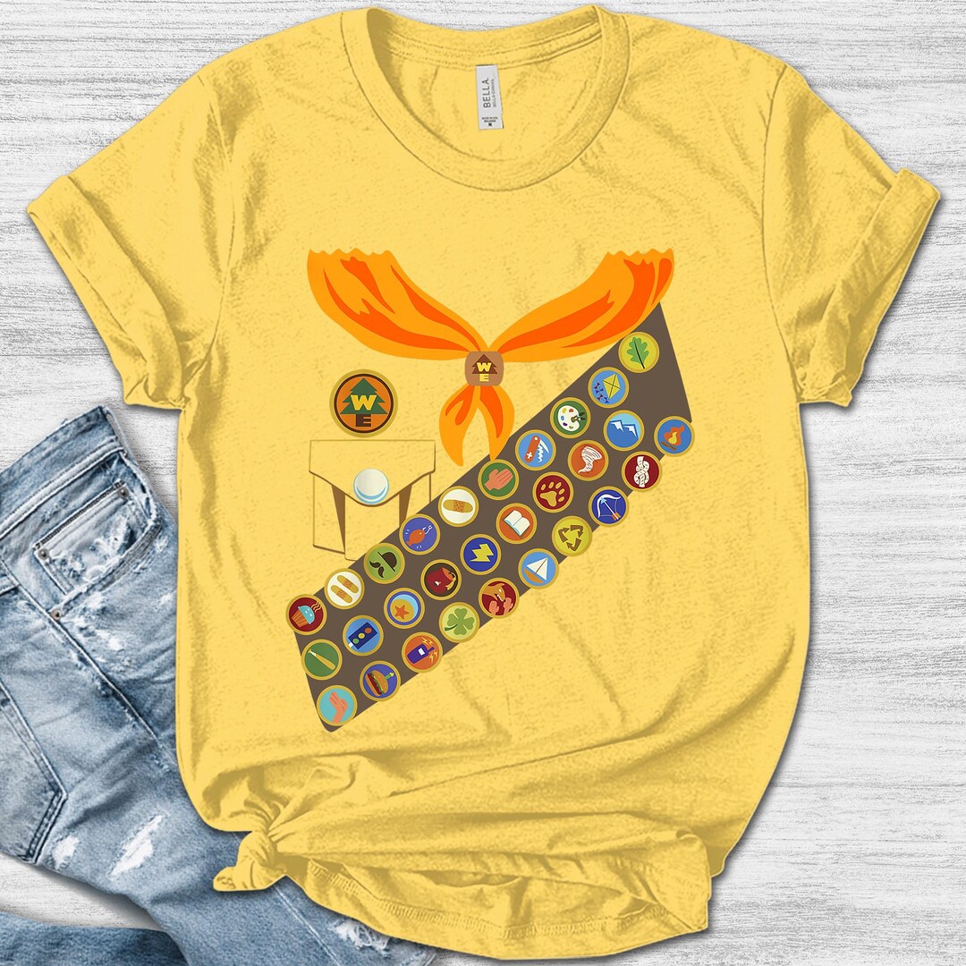 Disneyland up Russell Halloween Costume Shirt/pixar up Russell Shirt ...