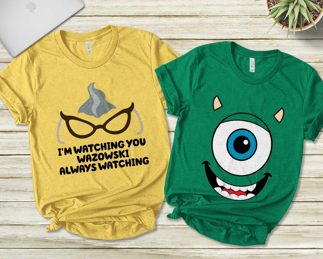 Roz I'm Watching You Wazowski Always Watching T-shirt, Mike Wazowski ...