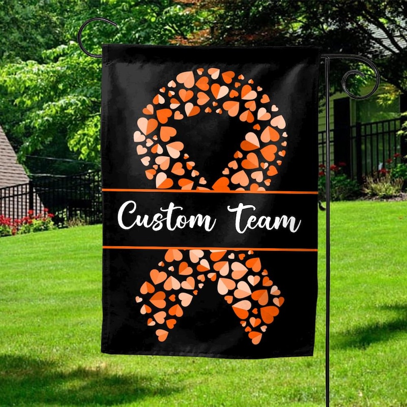 Breast Cancer Yard Flag - Etsy