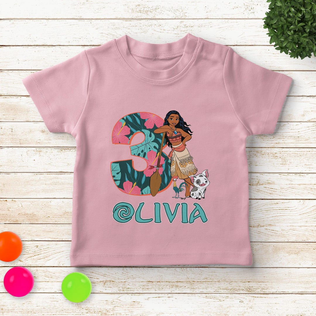 Moana Birthday Shirt, Moana Maui Family Birthday Tshirt, Matching ...