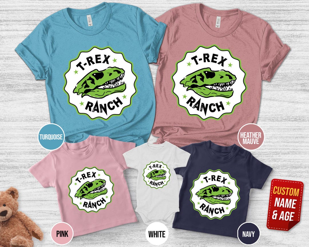 T-rex Ranch Park Ranger Shirt/t-rex Ranch Park Ranger Shirt/t-rex ...