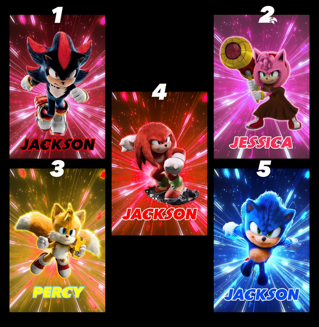 Custom Sonic the Hedgehog Flag/personalized Tails Hedgehog Sherpa Flag ...