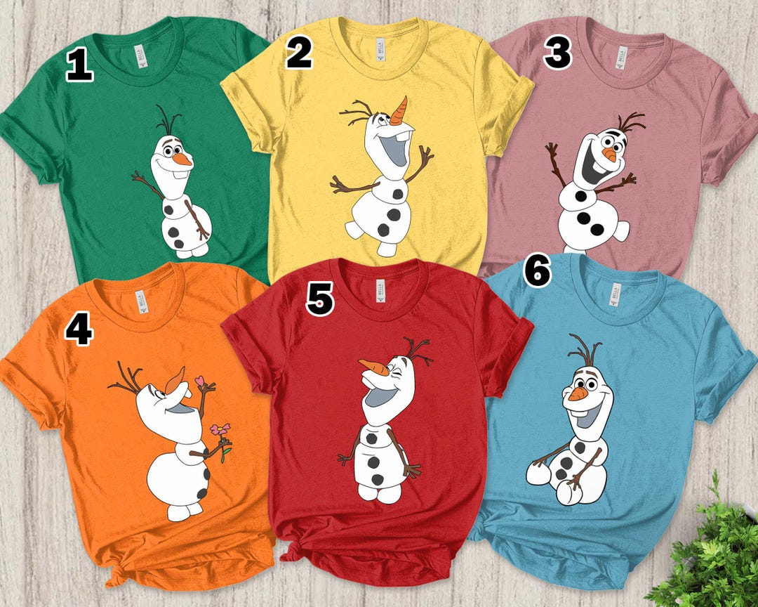 Frozen Olaf Group Shirt, Disney Family Trip Shirts, Disney Olaf Shirt ...