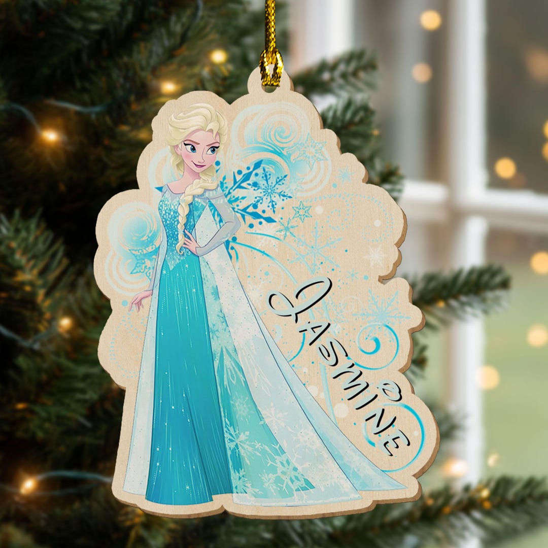 Disney Anna Elsa Frozen Christmas Ornament,princess Elsa & Anna ...