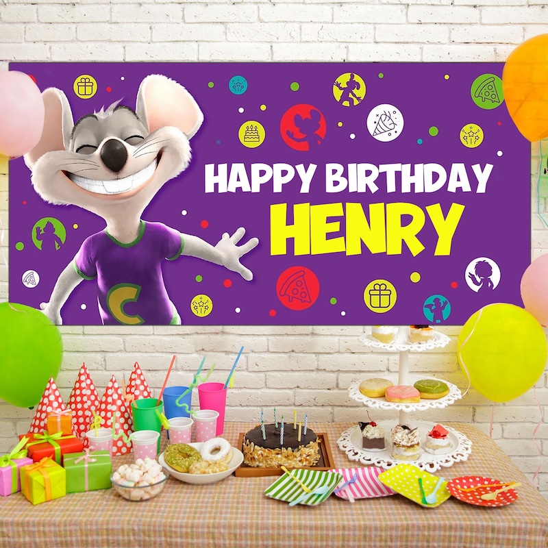 Chuck E. Cheese Sign - Etsy