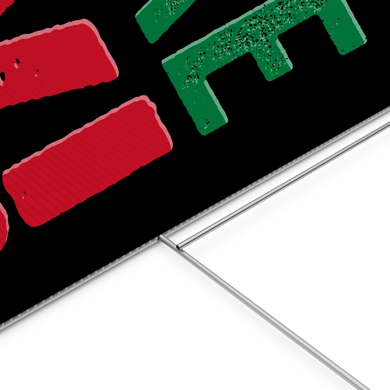 Ceasefire Now Yard Sig, Coroplast Ceasefire Now Lawn Sign, We Believe ...