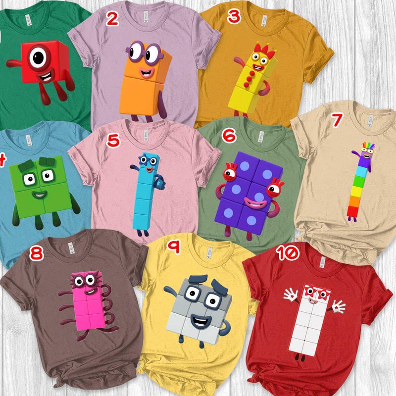 Number Block Halloween Costume - Etsy