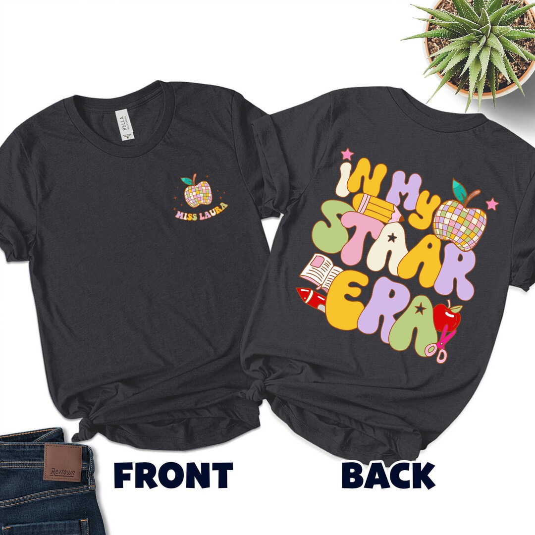 Teacher Test Day Shirt, in My Testing Era Shirt, State Testing Squad ...