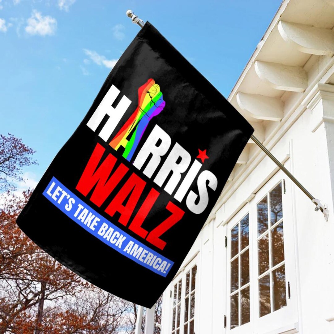 Kamala Harris Tim Walz Flag, Kamala Tim Walz Flag, Kamala Flag, Harris ...