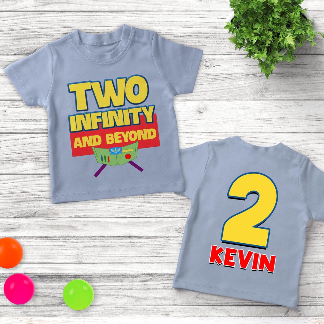 Two Infinity and Beyond Shirt/toy Story Birthday Shirt/woody Birthday ...