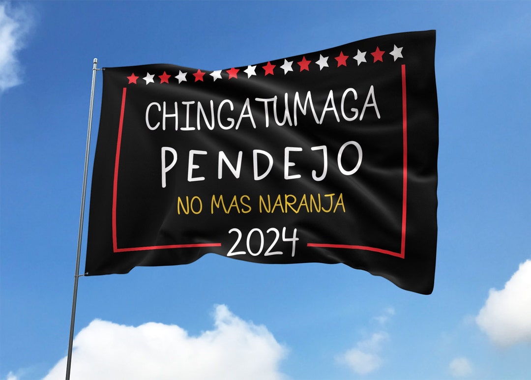 Funny Trump Sign Pendejo Yard Sign 2024 Election Sign Funny Election ...