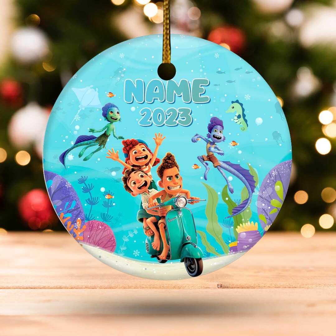Custom Luca Ornament, Luca Christmas Ornament, Luca and Friends ...