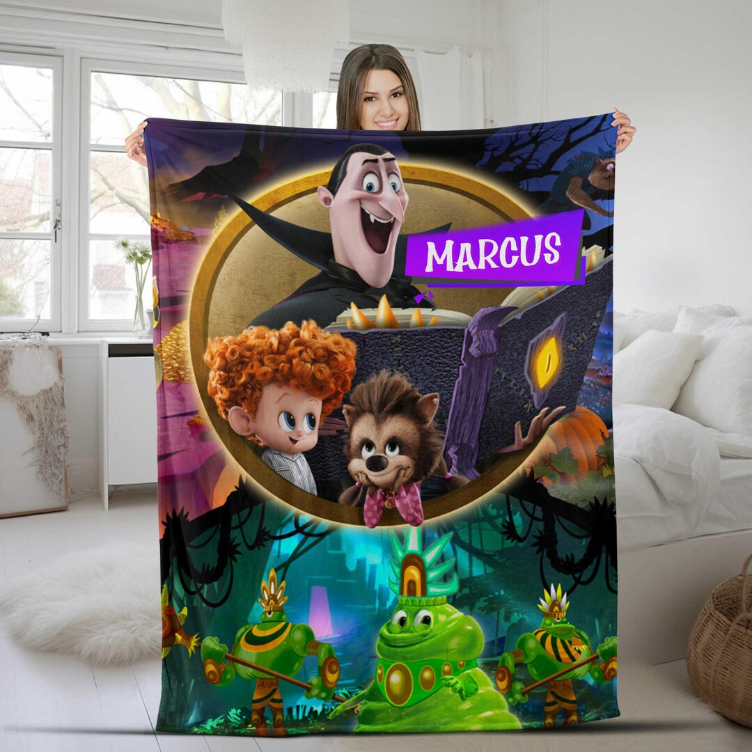 Personalized Hotel Transylvania Blanket, Hotel Transylvania Blanket ...