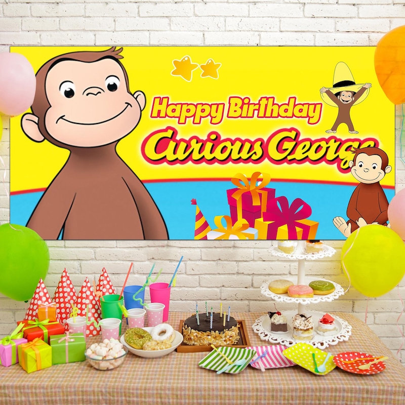 Curious George Decor - Etsy