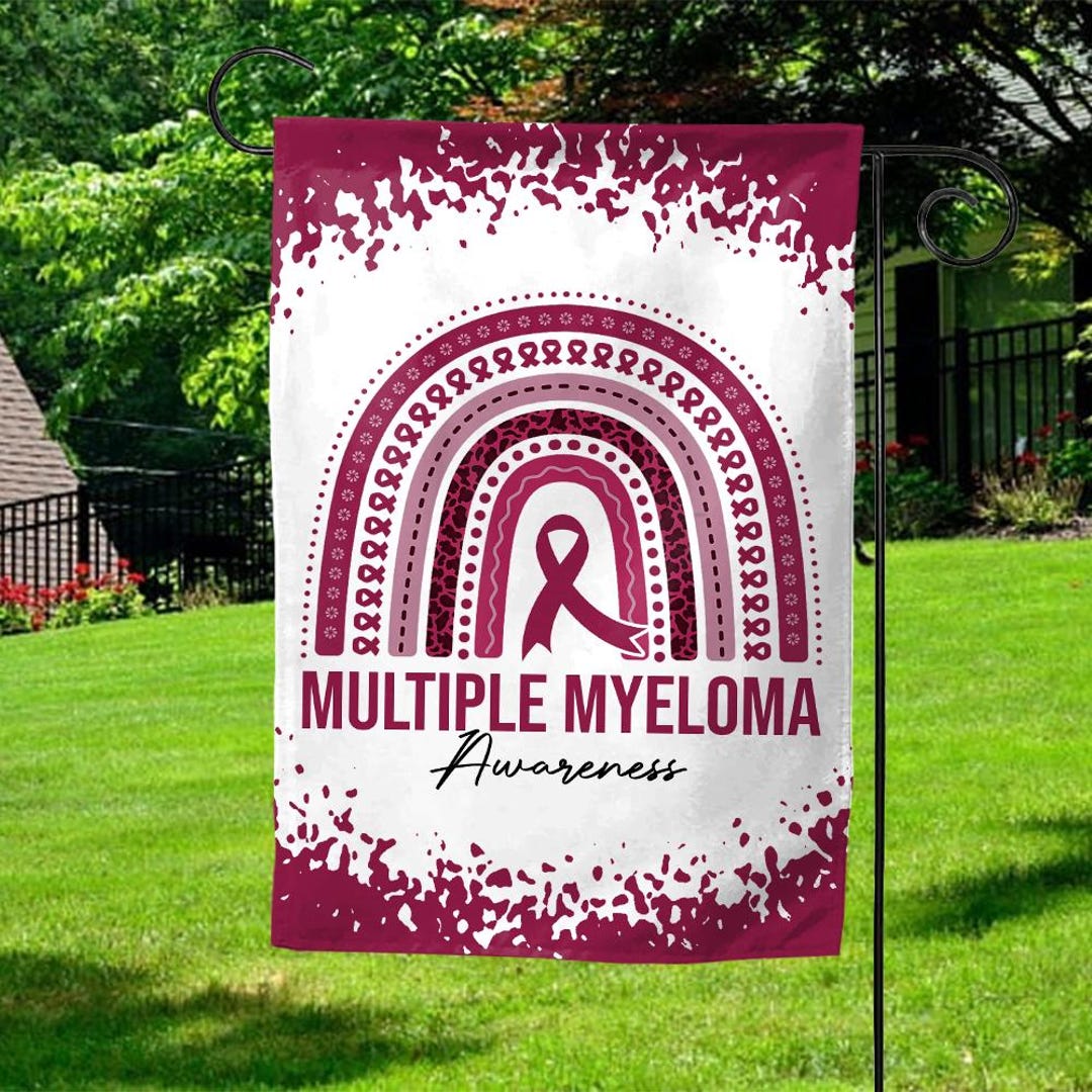 Multiple Myeloma Awareness Garden Flag, Welcome Sign New Home ...