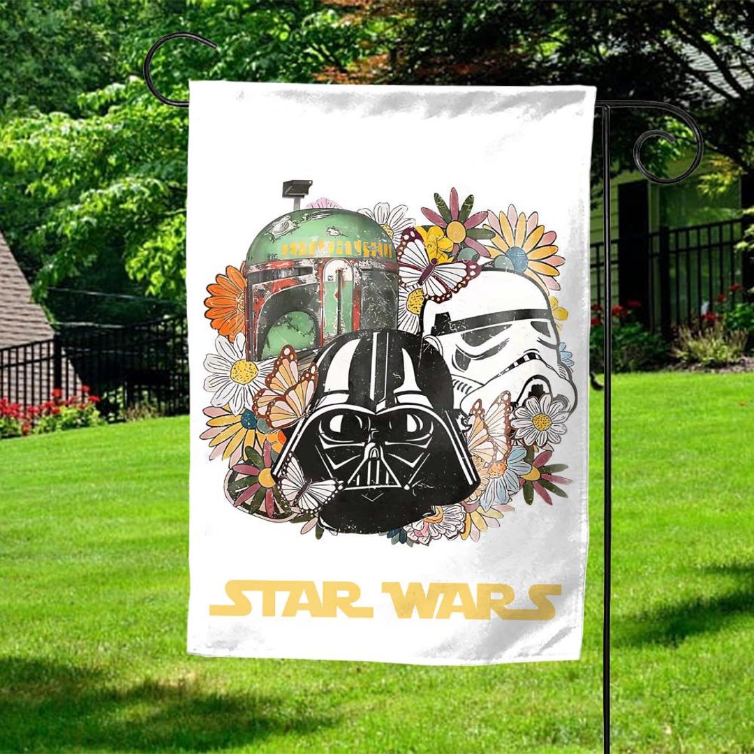 Floral Space Travel Garden Flag, May the 4th Be With You Flag, Science ...