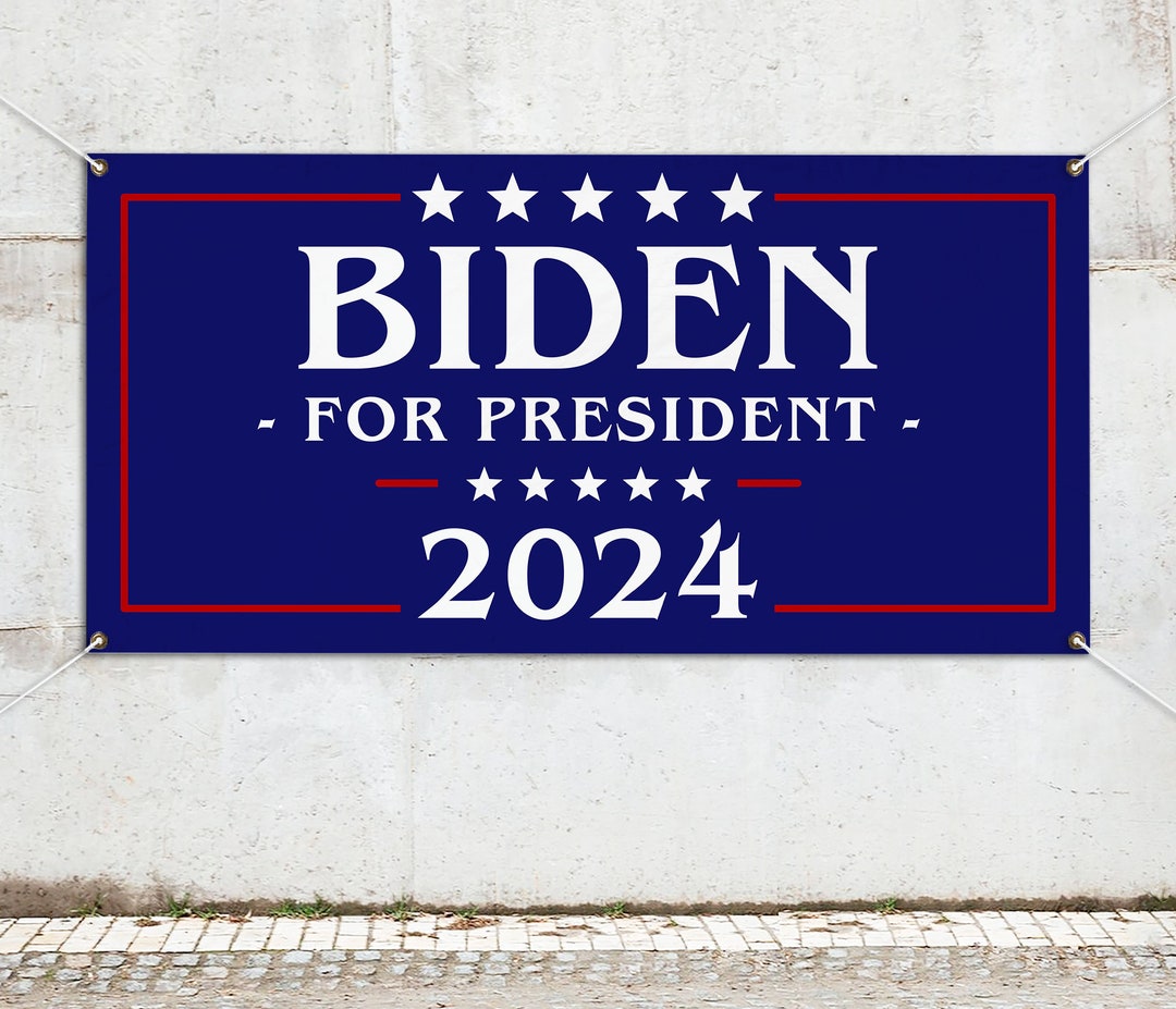 Joe Biden 2024 Banner Backdrop/joe Biden for President 2024 Banner/2024 ...
