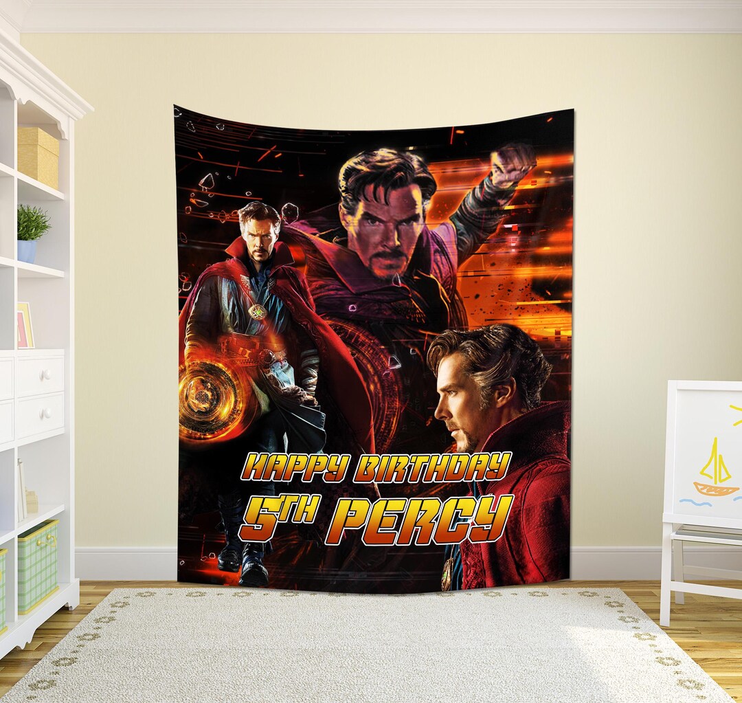 Dr Strange Birthday Backdrop, Avengers Backdrop, the Hulk, Superhero ...