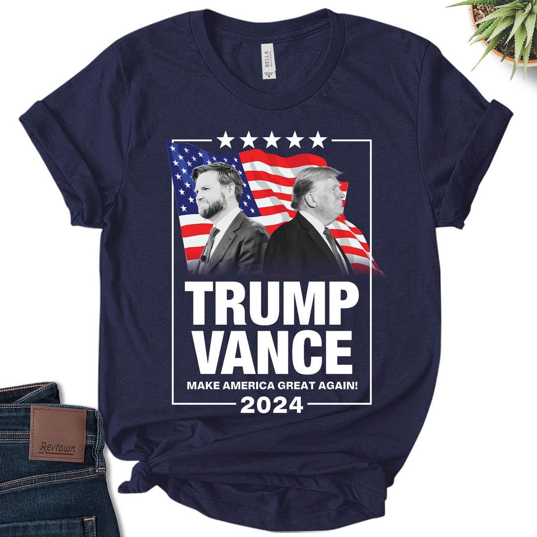 2024 Donald Trump JD Vance Campaign Shirt, Trump Vance 2024 Shirt, Save ...