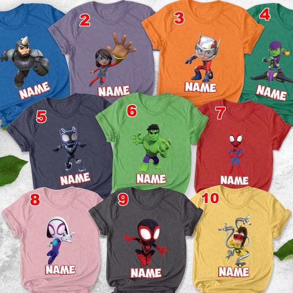 Spidey and His Amazing Friends Costume - Etsy